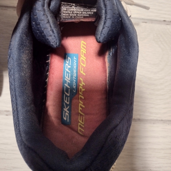 Skechers | Shoes | Skechers Lightweight Memory Foam Flex Sole Navy ...